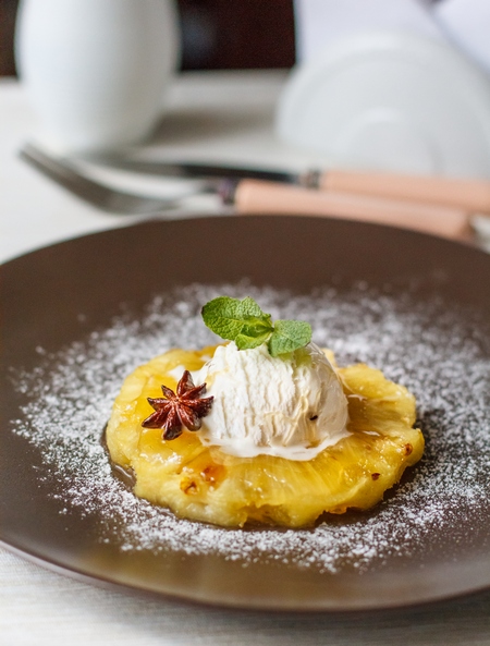 Рецепт ананаса, жареного в пряном сиропе с фото пошагово на Вкусном Блоге