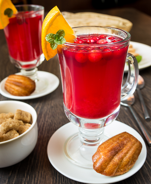 Рецепт горячего клюквенного напитка с фото пошагово на Вкусном Блоге